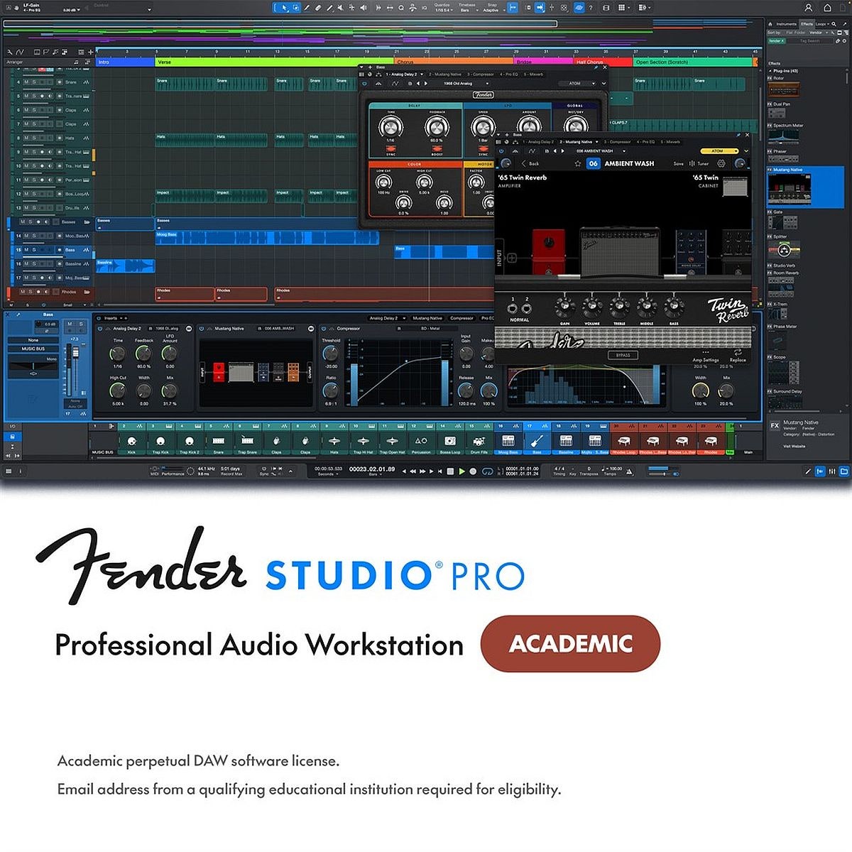 FENDER STUDIO PRO 8 ACADEMIC