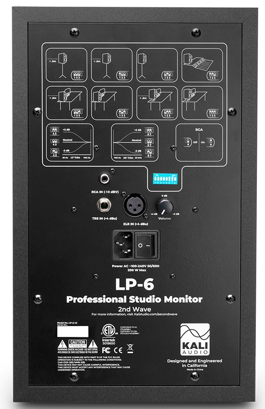KALIAUDIO LP6 V2 BLK